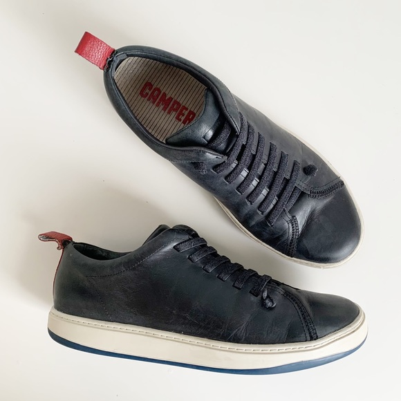 Camper | Shoes | Camper Peu Mens Leather Sneakers Navy 43 | Poshmark